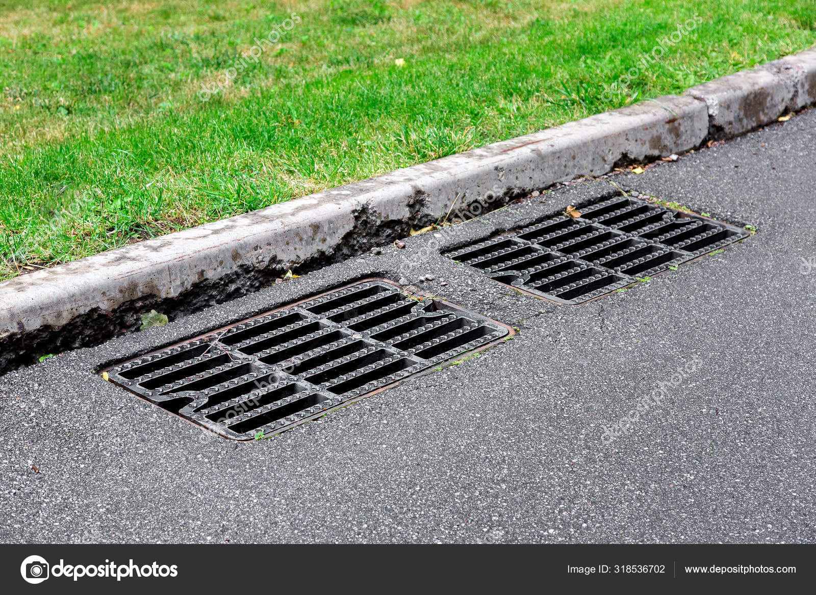 Sistem Drainase Dari Jalan Aspal Dengan Pemanggang Lubang Hitam Untuk ...