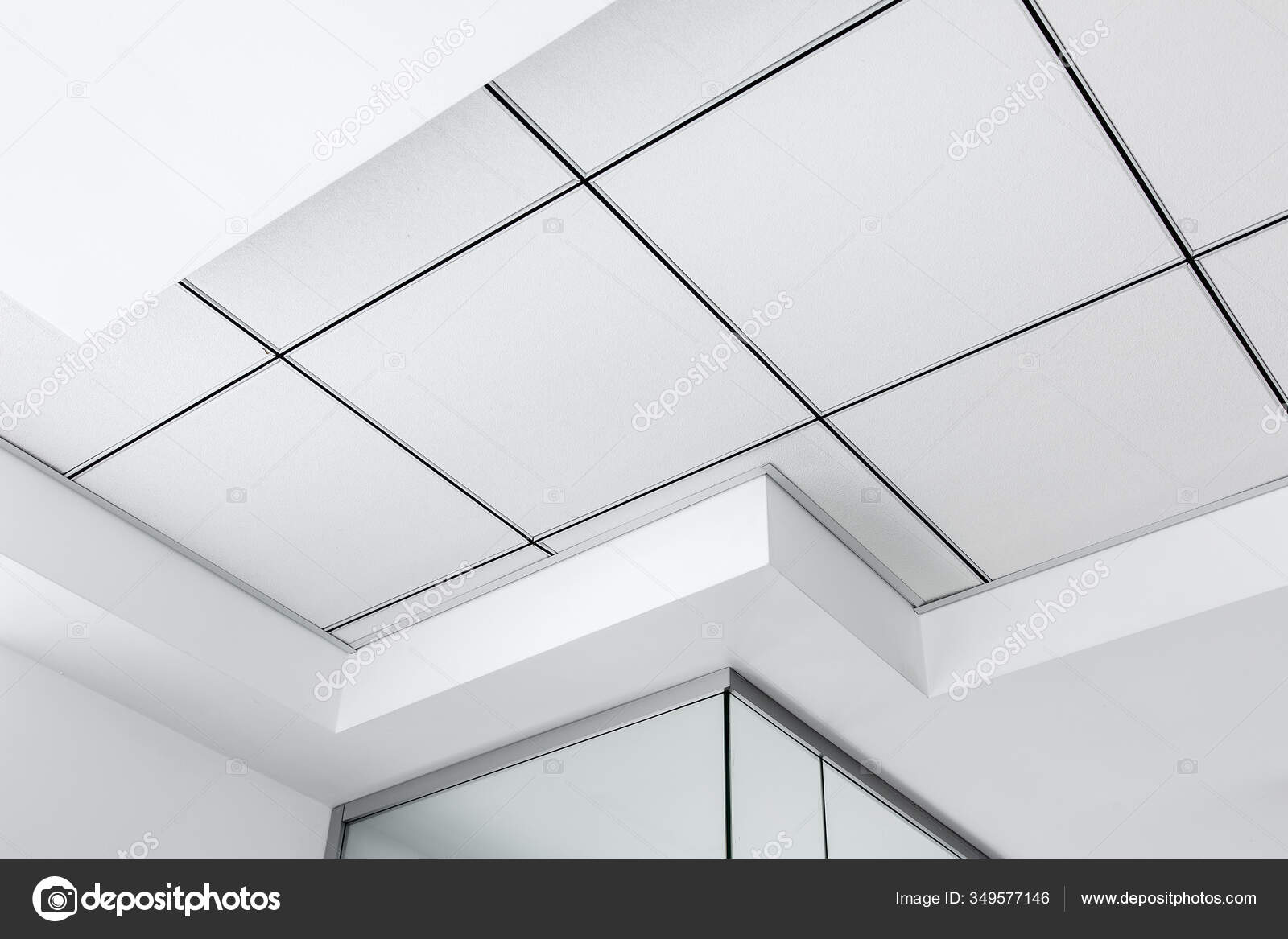 Multi Level Ceiling Three Dimensional Protrusions Suspended Tiled ...