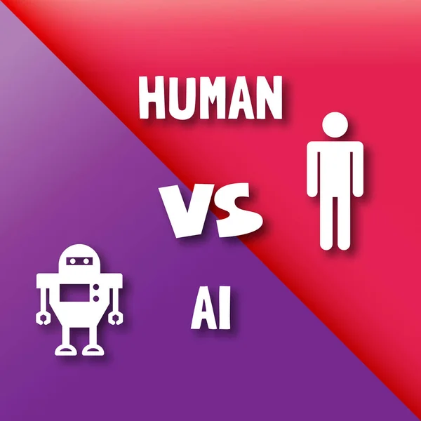 10,750,833 Humano vs ai Vector Images | Depositphotos
