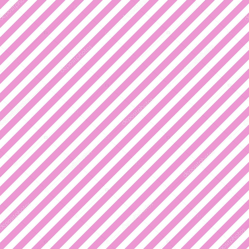 Pink Diagonal Stripes