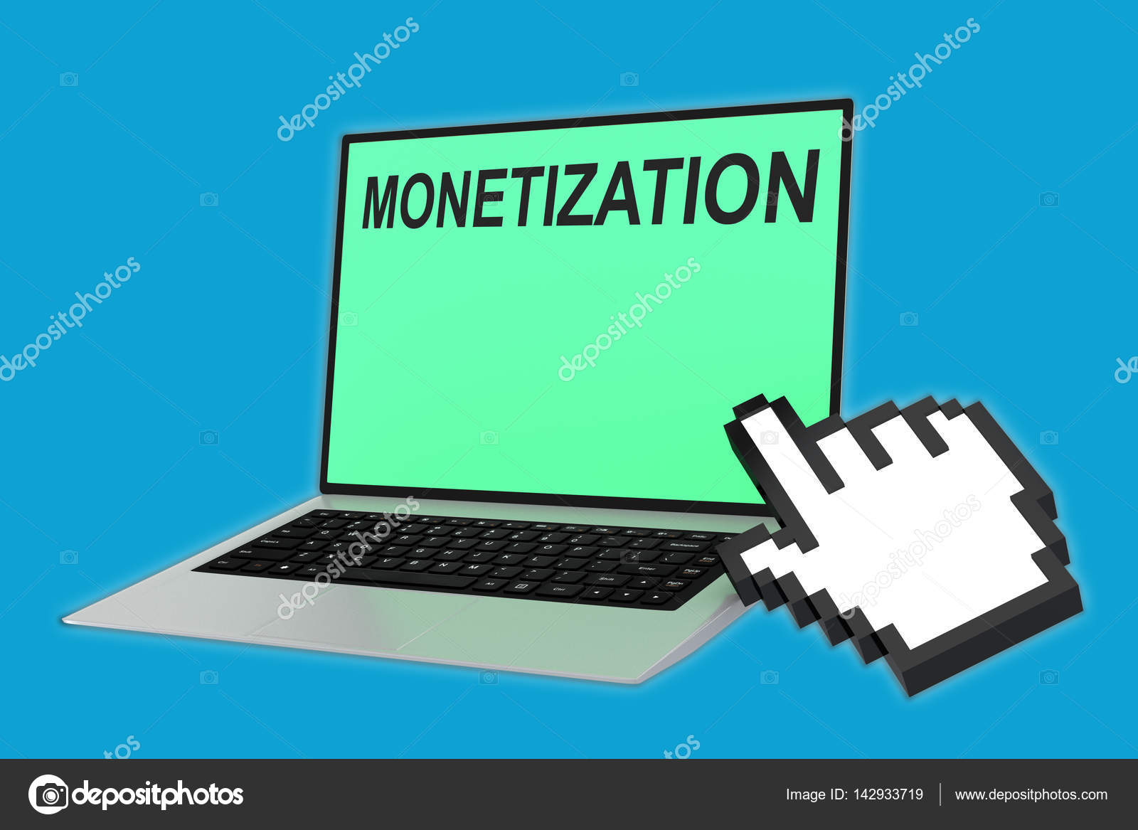 Monetization - financial concept — Stock Photo © Premium_shots #142933719