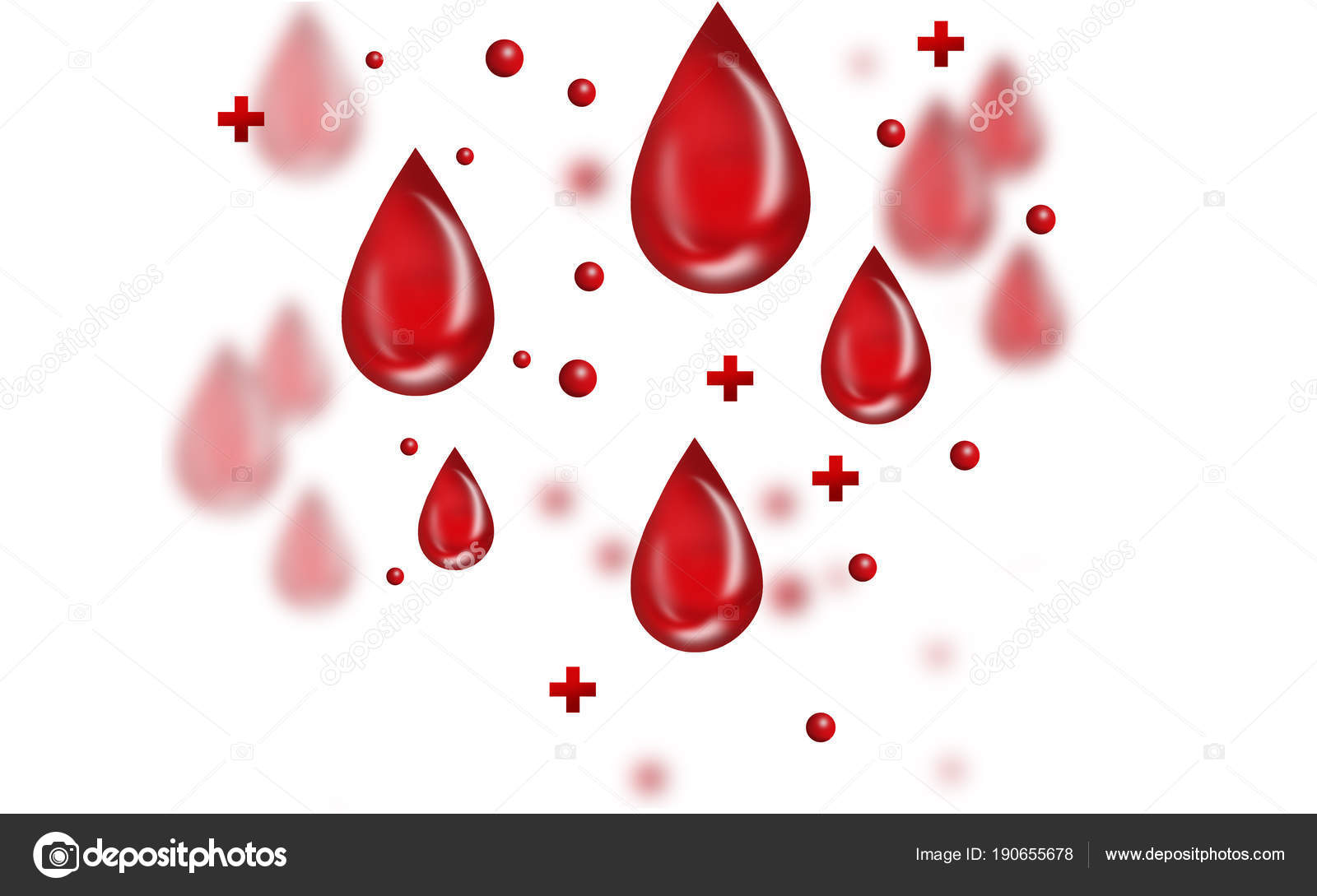 Drops Blood Donation Medical Concept Banners — Stock Photo © Vitalina_G ...
