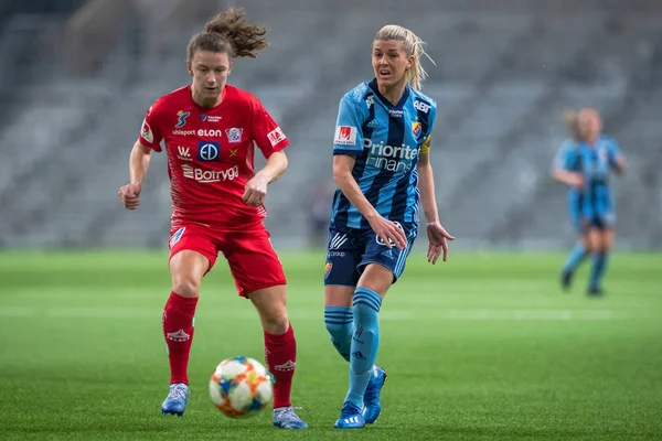 Friendly soccer game between Djurgarden IF and Linkoping FC at T ...