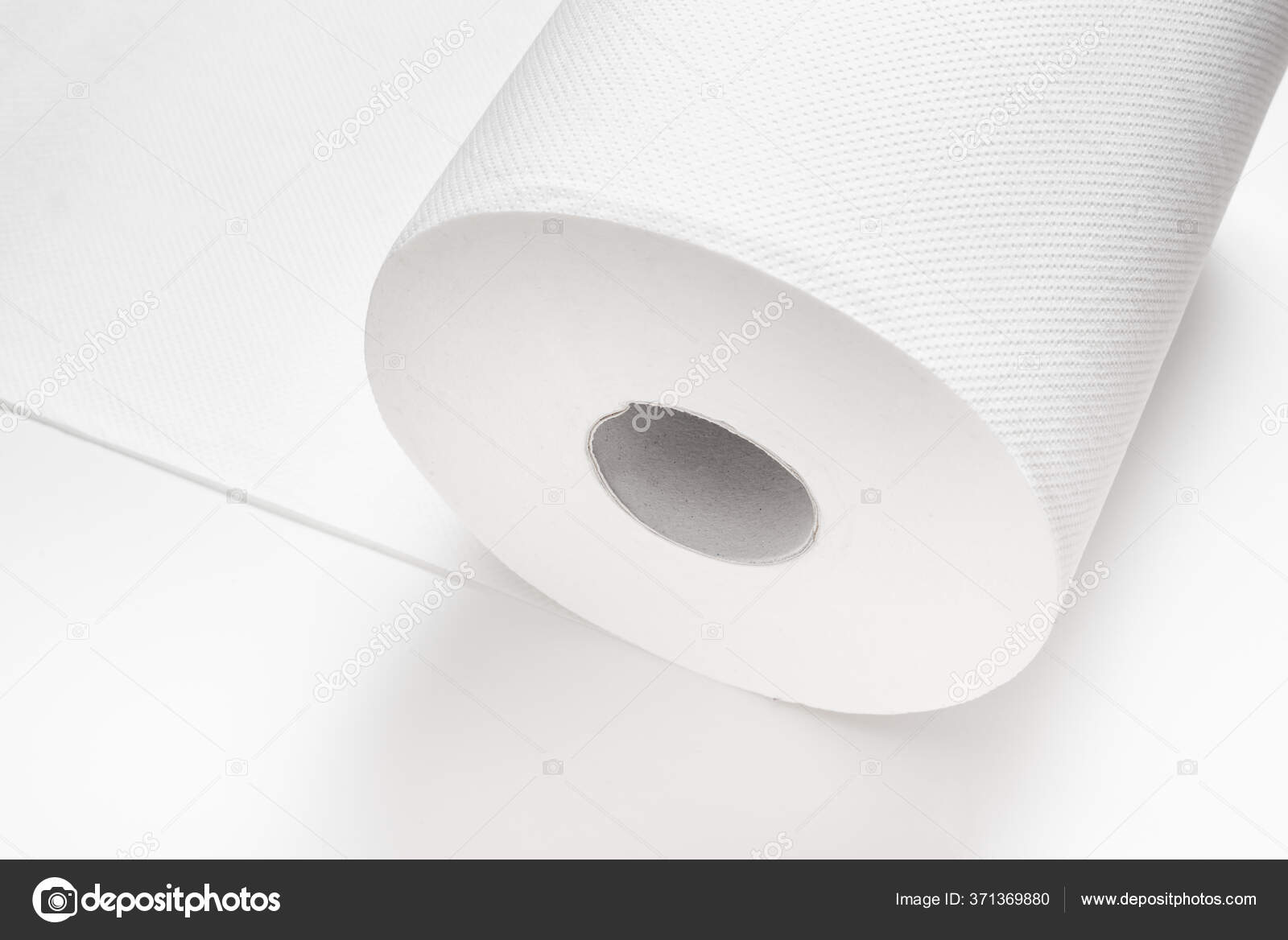 Large Roll Of White Paper Backdrop For Photo