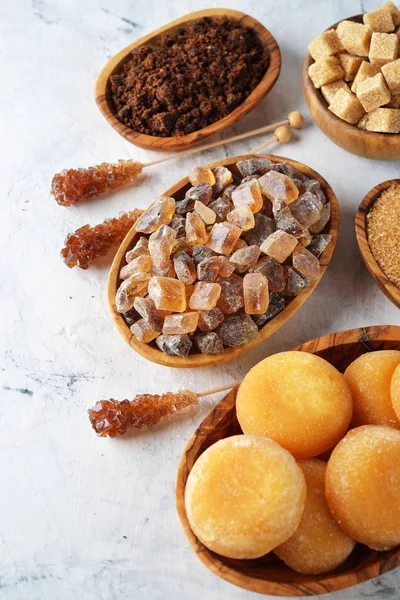 Various types of brown sugar Stock Photo by ©1936de@gmail.com 320378102