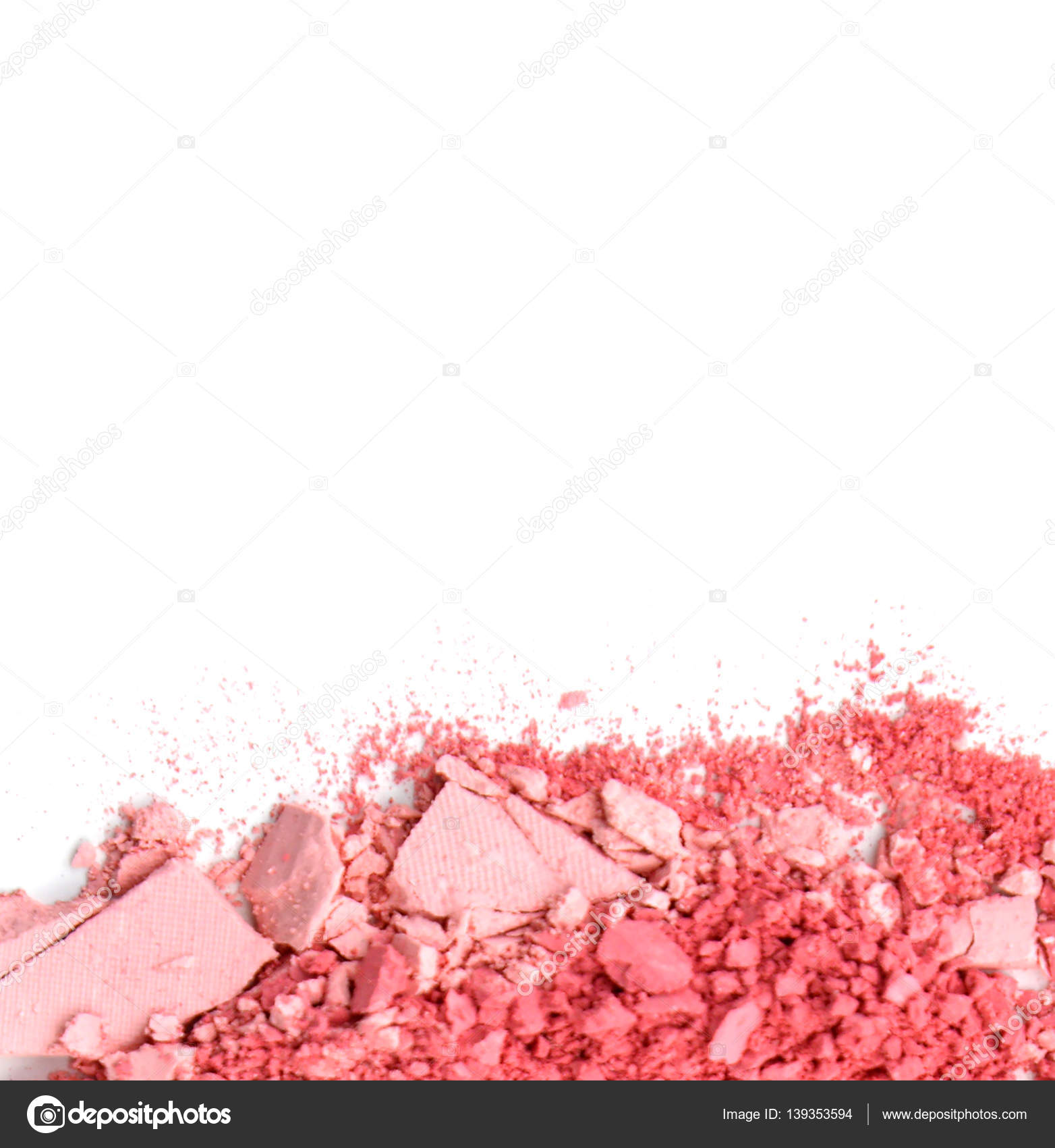 Broken eye shadow frame design background — Stock Photo © mimiandnanaa ...