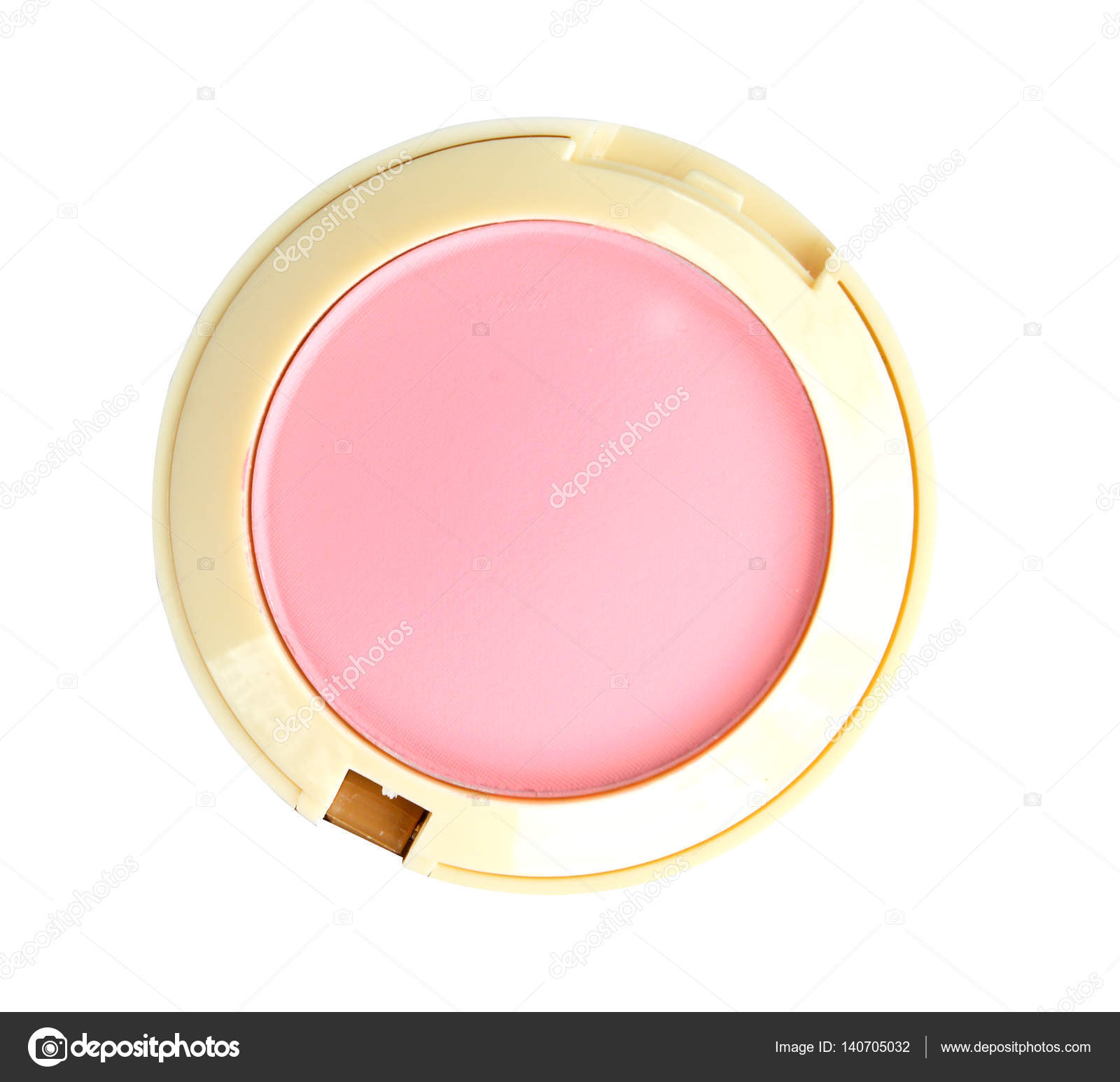 Cosmetics. Compact powder on white. Photo — Stock Photo © mimiandnanaa ...
