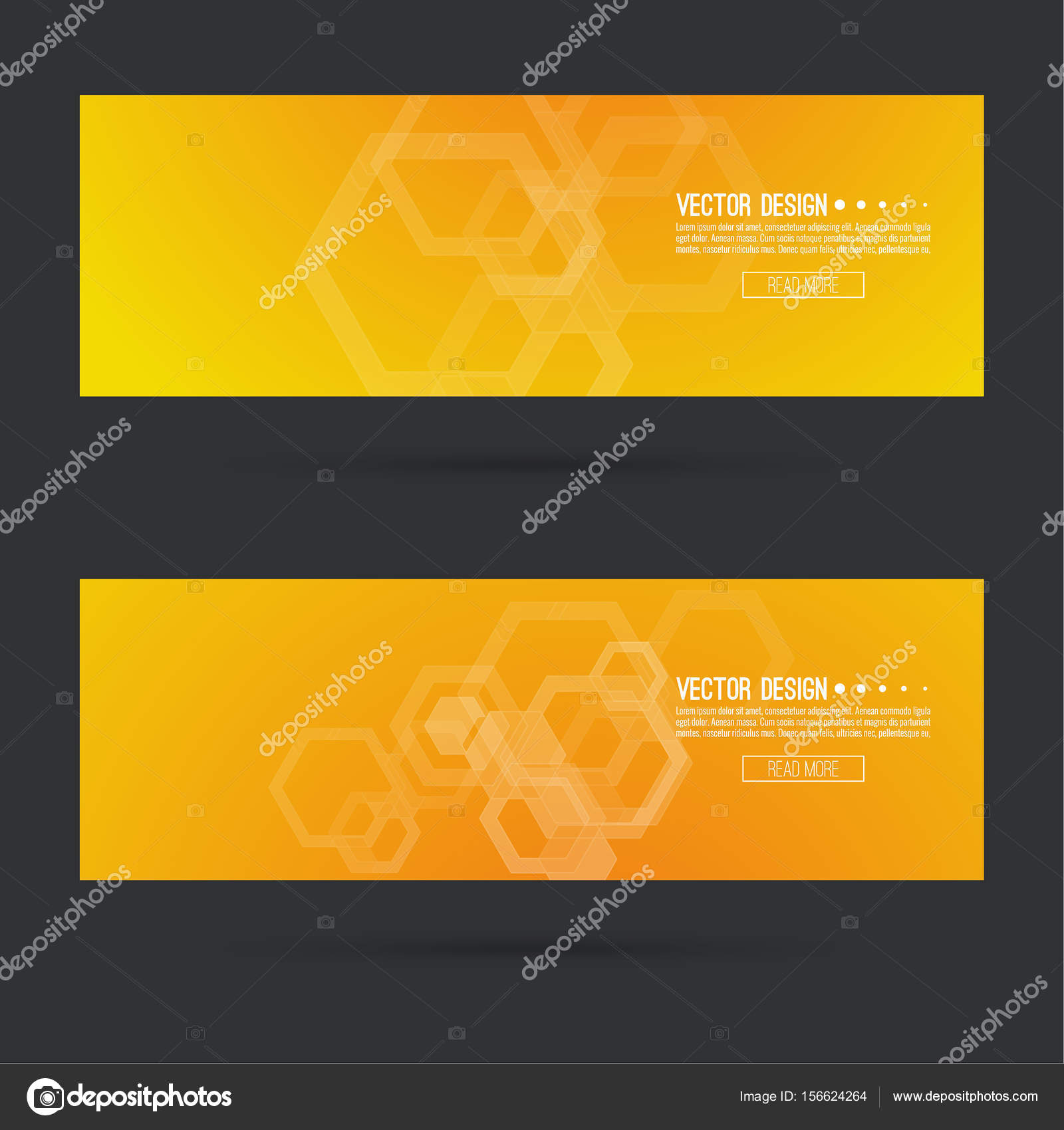 Futuristic vector header. Stock Vector by ©sumkinn 156624264