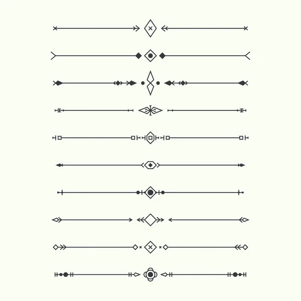 Fancy Line Break Vector