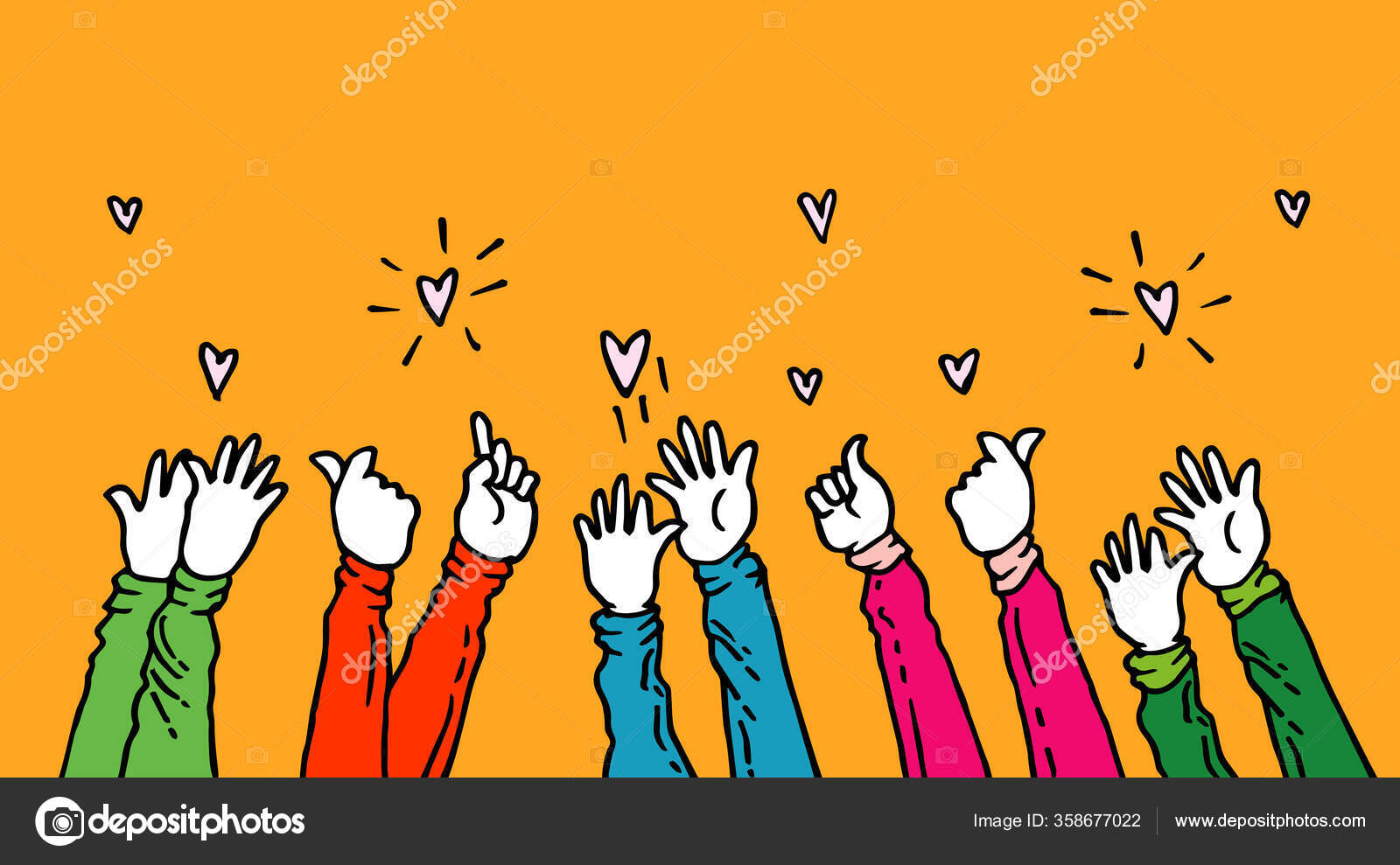 Animated Applause Sign