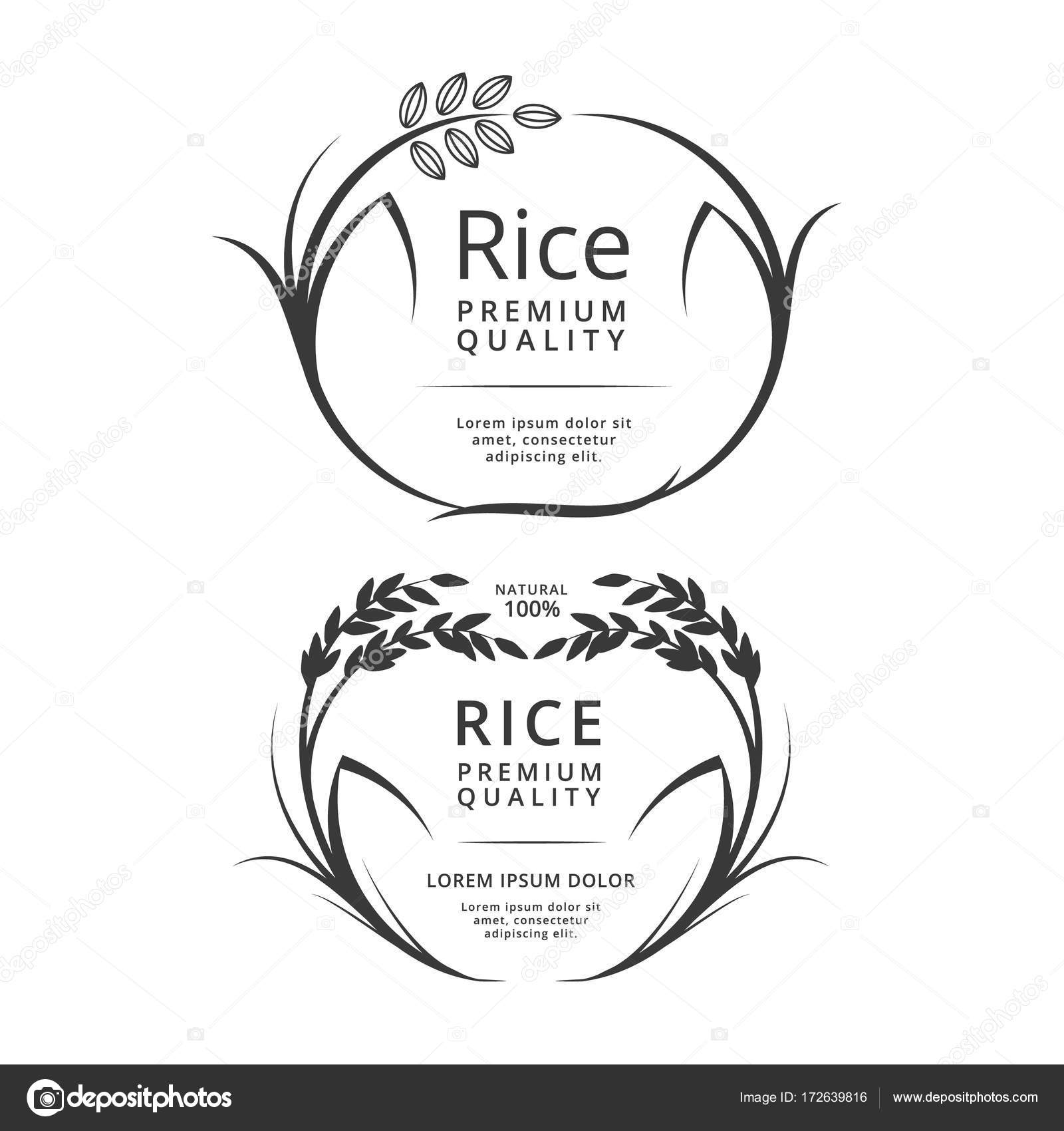 Rice plant logo Stock Vector Image by ©garo_g #172639816