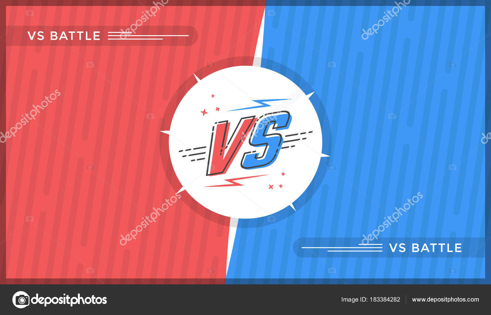 Versus screen design Stock Vector Image by ©garo_g #183384282