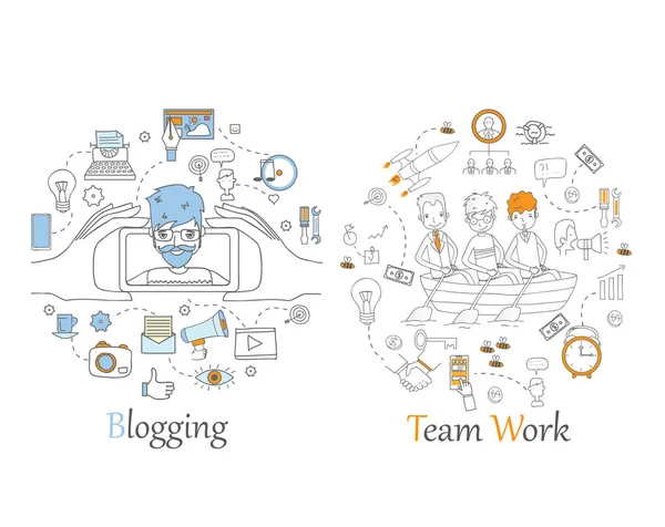 ᐈ Blogging stock images, Royalty Free blogging vectors | download on ...