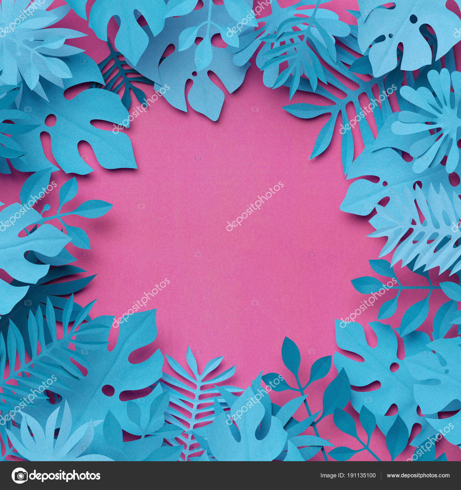 Square Pink Blue Wallpaper