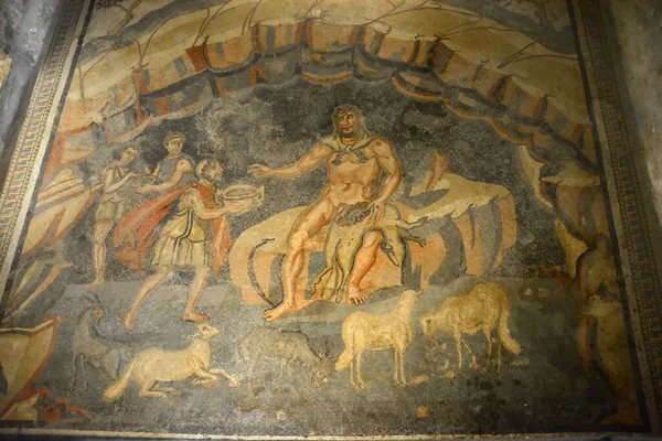 Odysseus And The Cyclops Cave