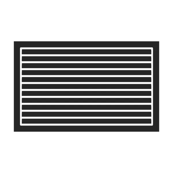 Air vent vector outline,line set icon.Vector illustration ventilation ...