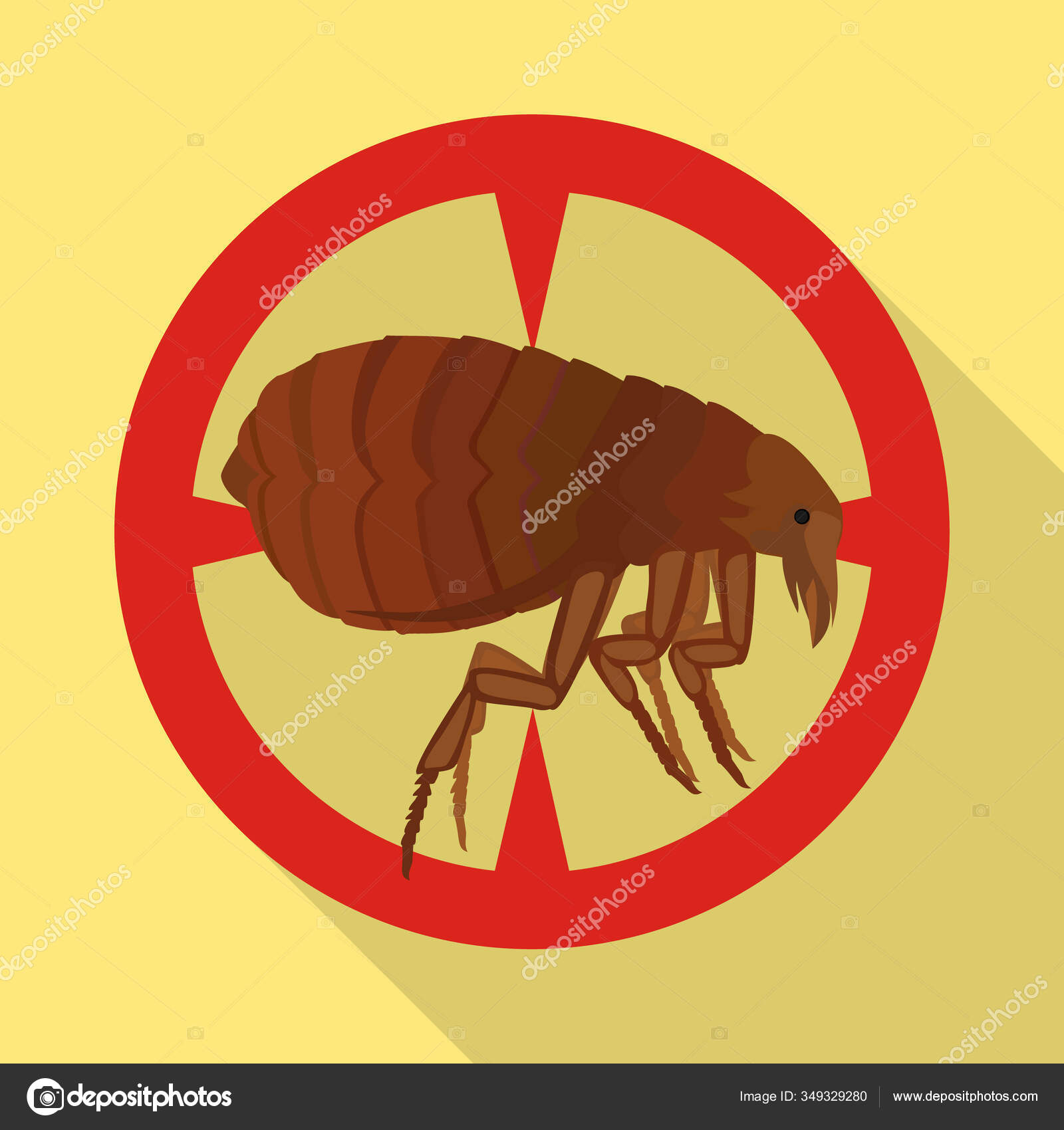 Icône vecteur puce.Icône vectorielle plate isolée sur fond blanc puce ...