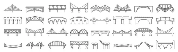 Bridge silhouette. Drawbridge, viaduct, aqueduct Stock Vector Image by ...