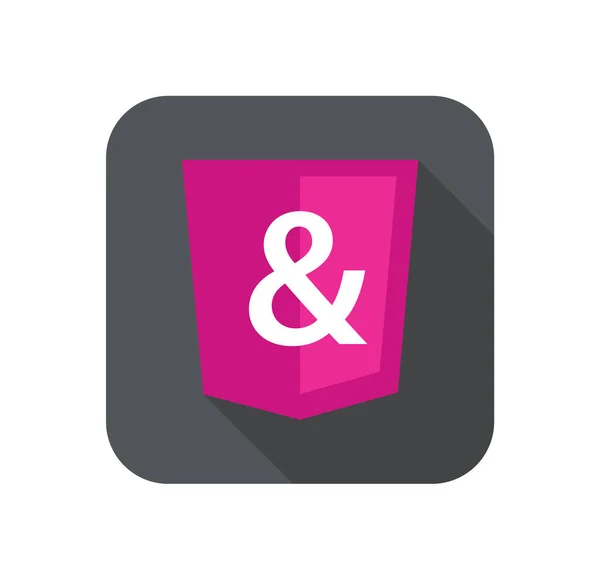 Illustration of ruby programming language web development shield sign ...