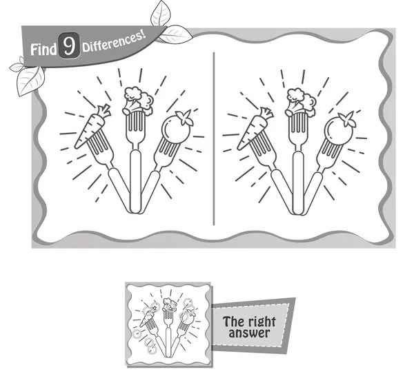 Game black find 9 differences sports olympic — Stock Vector ...