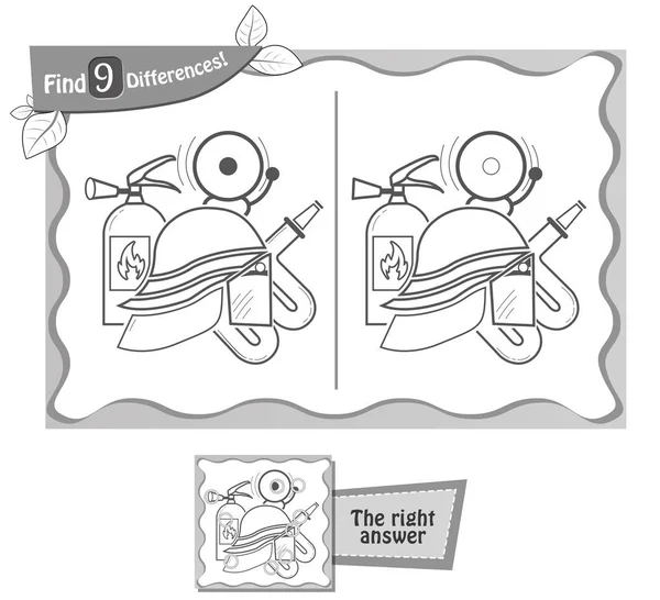 Find 9 differences game black dawdling Stock Vector Image by ...