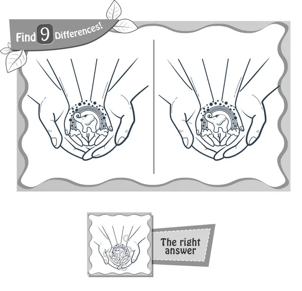 Game black find 9 differences sports olympic — Stock Vector ...