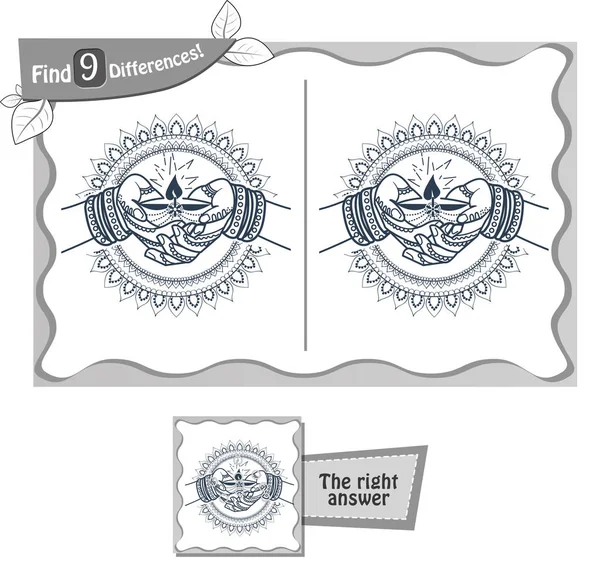 Game black find 9 differences sports olympic — Stock Vector ...