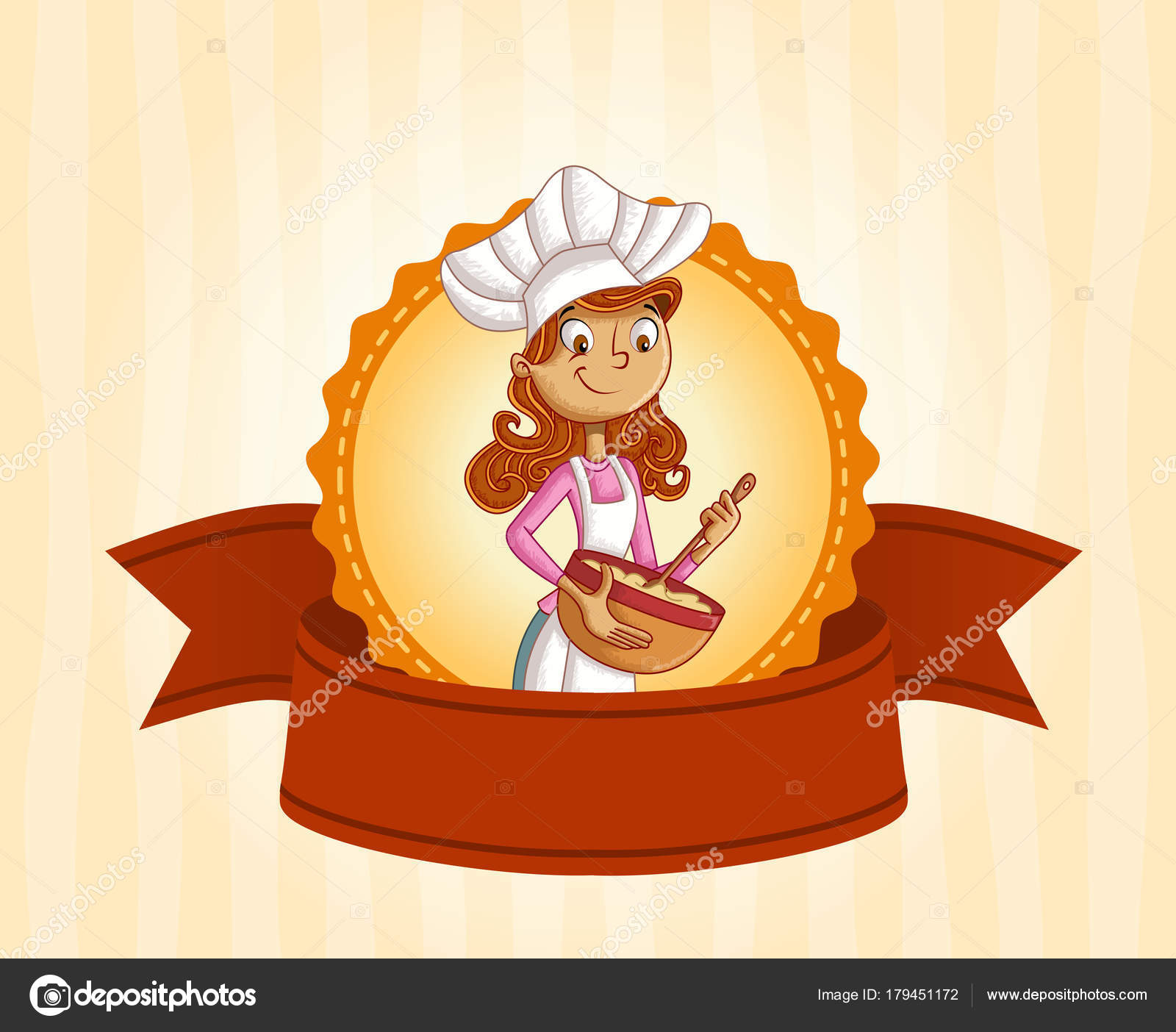Restaurant Banner Cartoon Woman Chef Stock Vector Image by ©deniscristo ... Restaurant Banner Cartoon Woman Chef Stock Vector Image by ©deniscristo ...