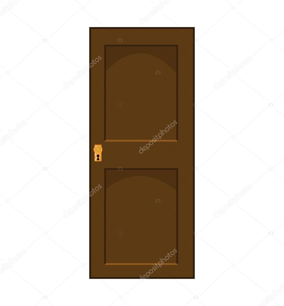 dibujo animado puerta vector símbolo icono de diseño. 2023