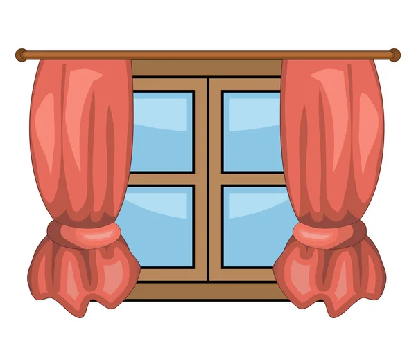 Window Curtains Clipart