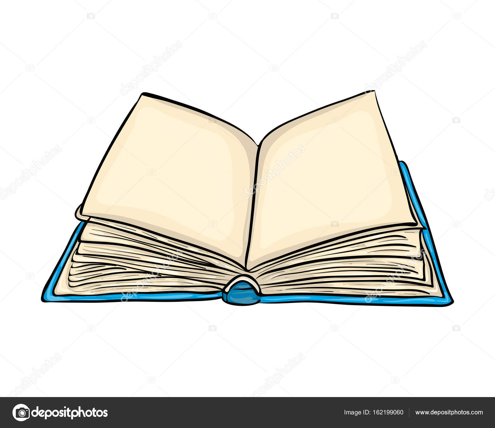 Open Book Cartoon Cartoon Open Book Hi Res Stock Photography And