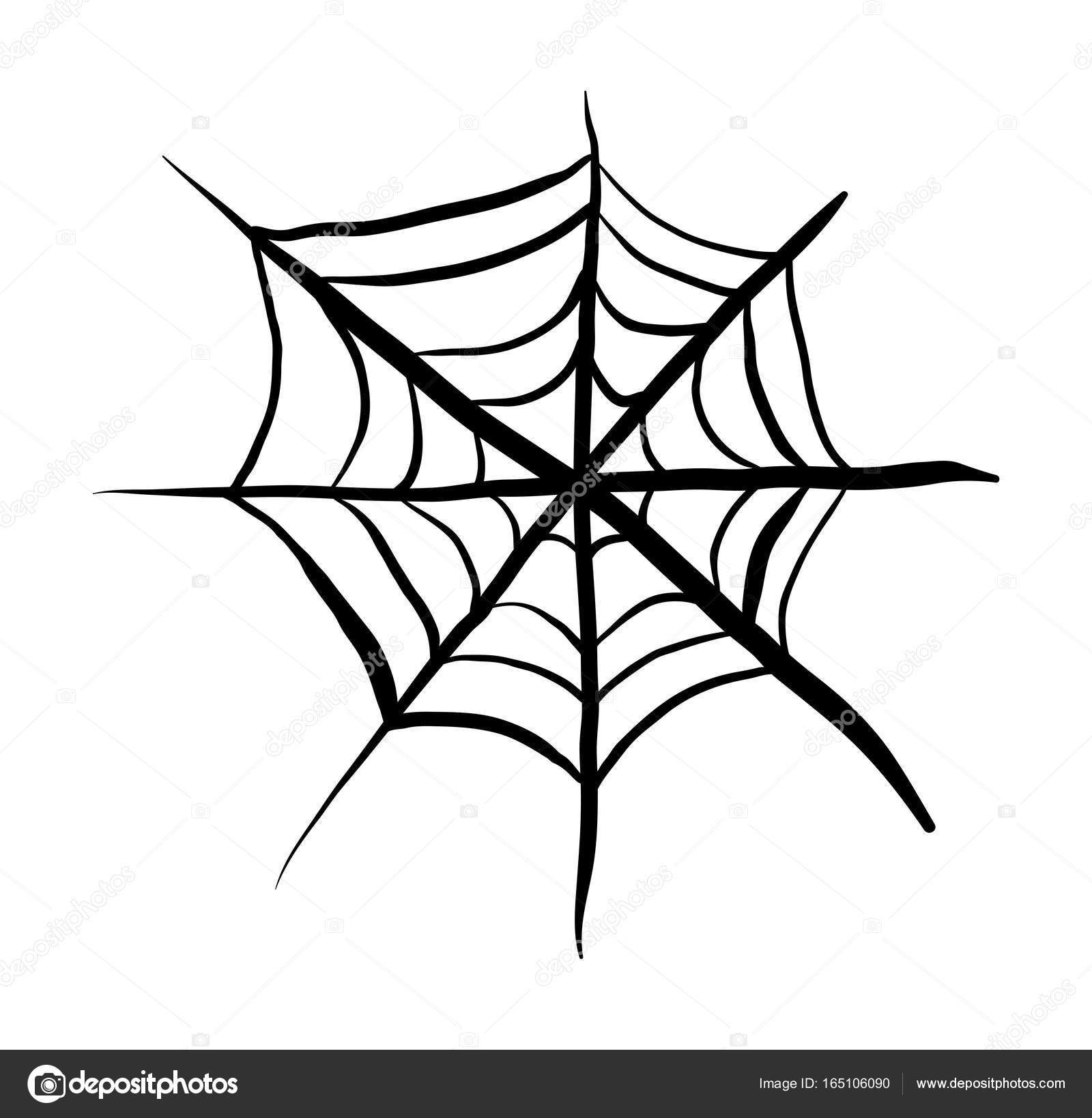 Spinnennetz-Vektor-Symbol-Design. schöne Illustration iso Stock ...