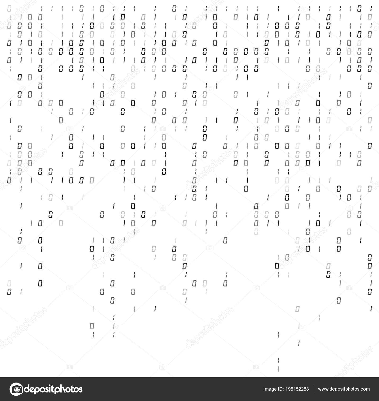 Binary digits falling background, abstract 0,1 wallpaper Stock Vector ...