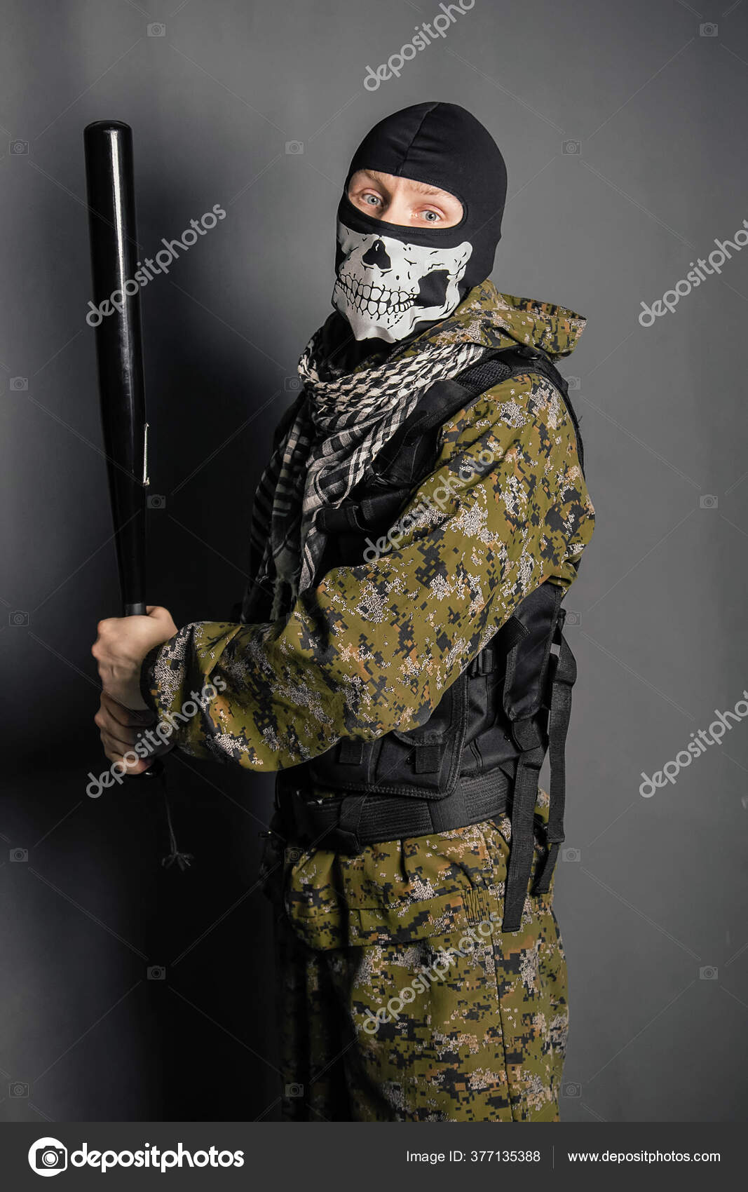 Skull Balaclava Soldier