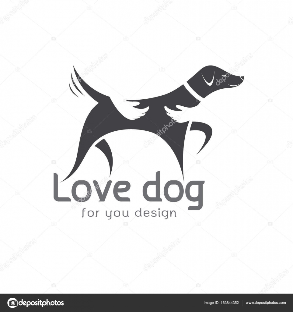 Vector of human hand that hugs the dog on white background. Pet Stock ...