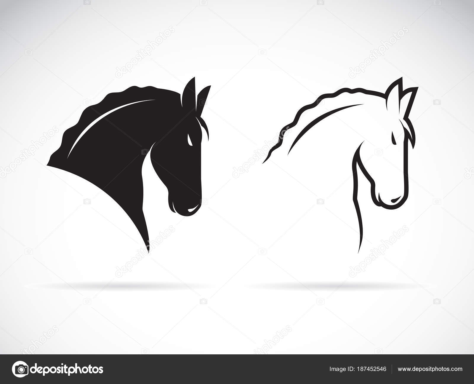 Simple Horse Head Design