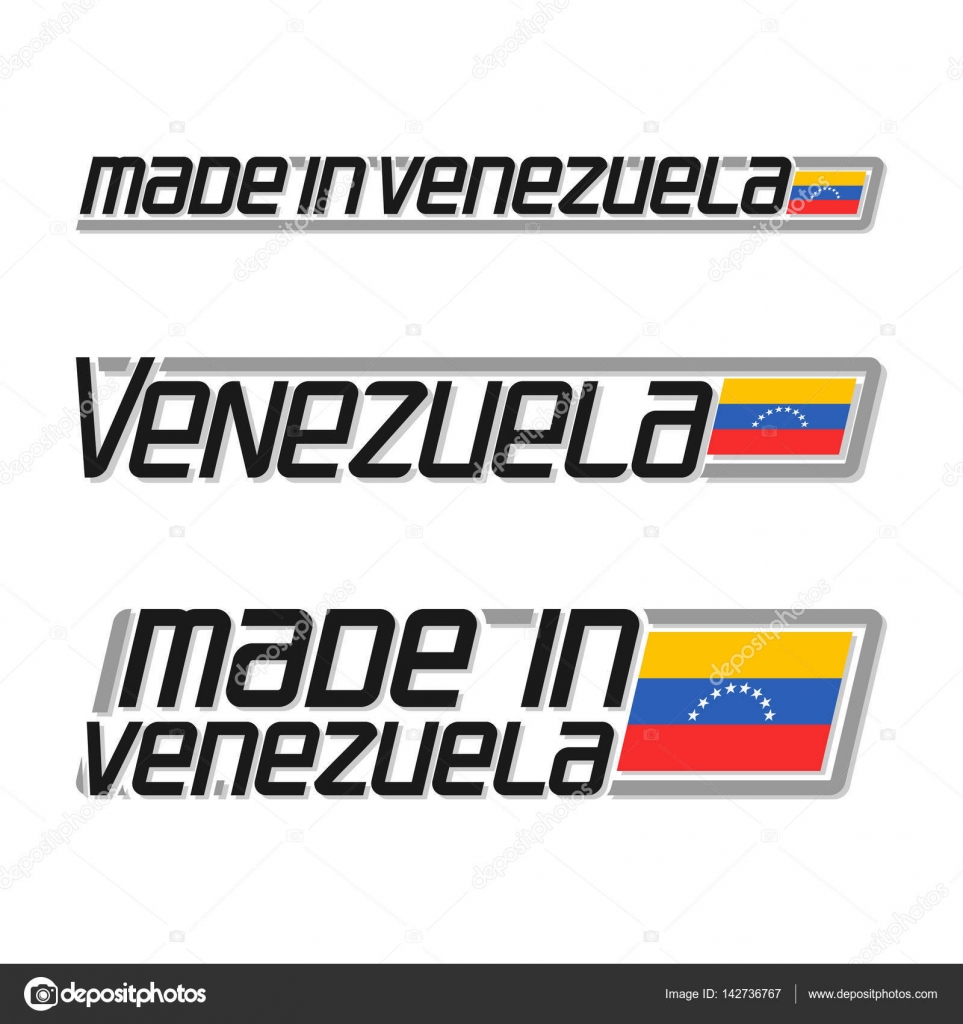 Vector illustration logo "made in Venezuela" Stock Vector by ©mihmihmal ...