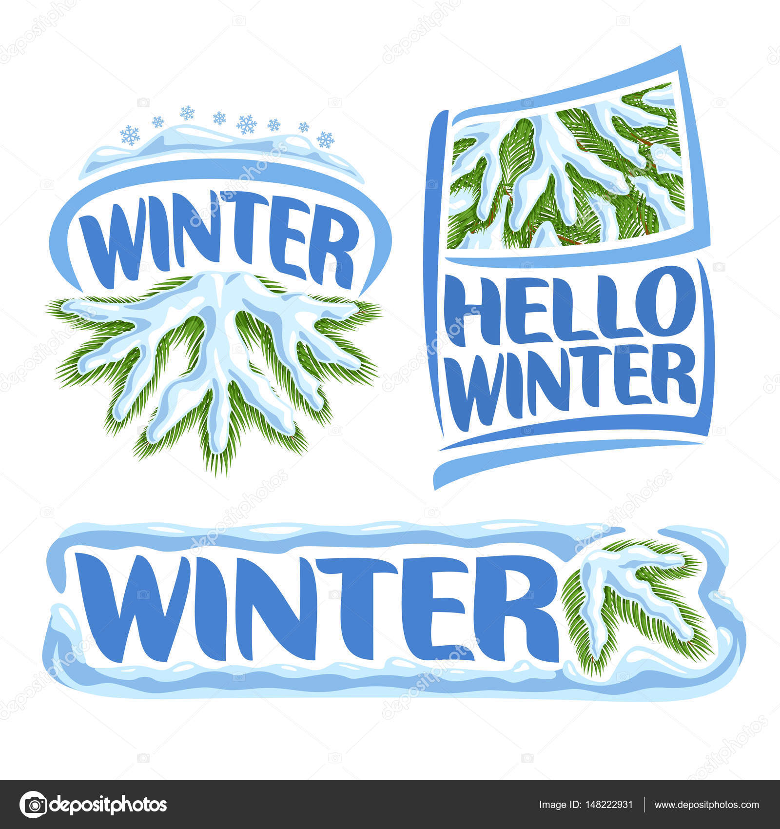 Vector logo Winter Stock Vector Image by ©mihmihmal #148222931