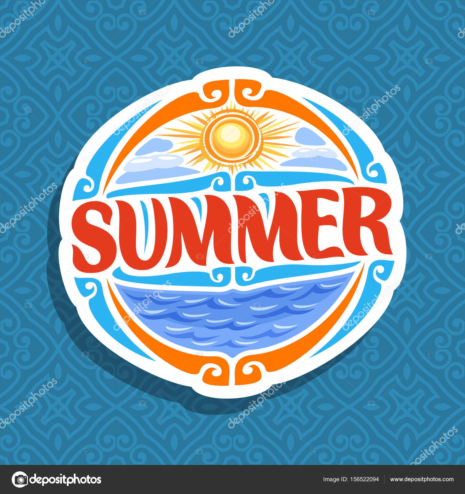 Vector logo for Summer season Stock Vector Image by ©mihmihmal #156522094