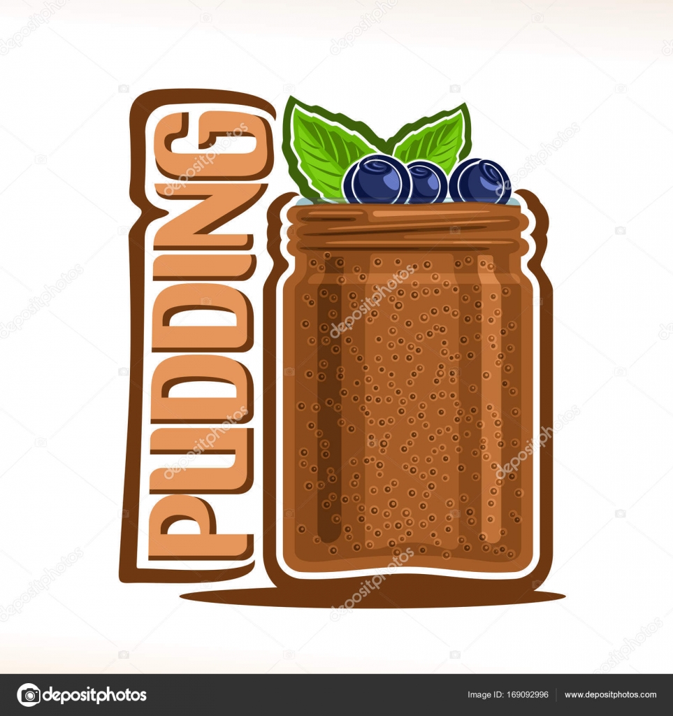 Vector logo for chocolate Pudding Stock Vector Image by ©mihmihmal ...