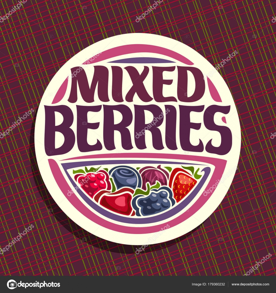 Vector Logo Berries Stock Vector Image by ©mihmihmal #179360232