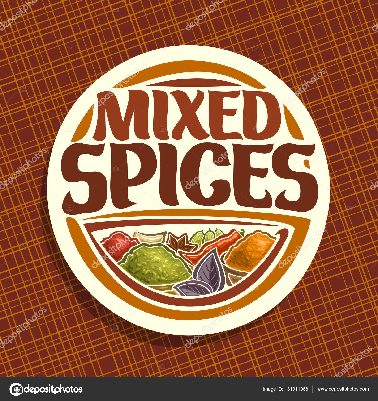 Indian Spices Logo Design