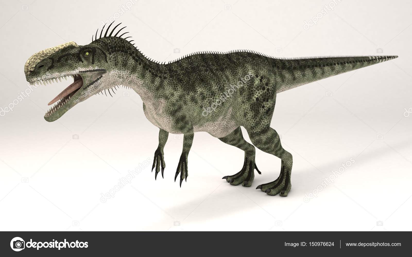 The Monolophosaurus - Dinosaur Stock Photo by ©suzi44 150976624