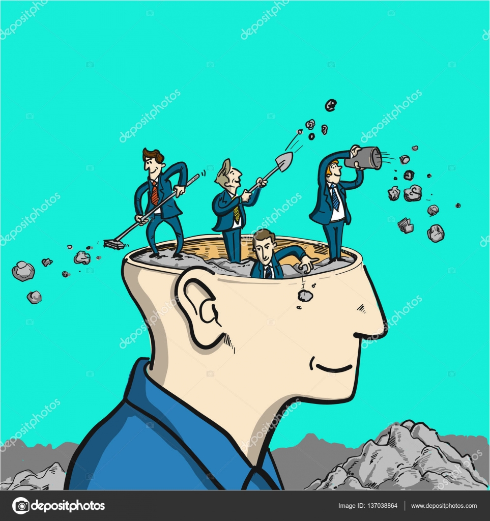brain cleaning conceptual illustration — Stock Vector © HonzaHruby ... brain cleaning conceptual illustration — Stock Vector © HonzaHruby ...