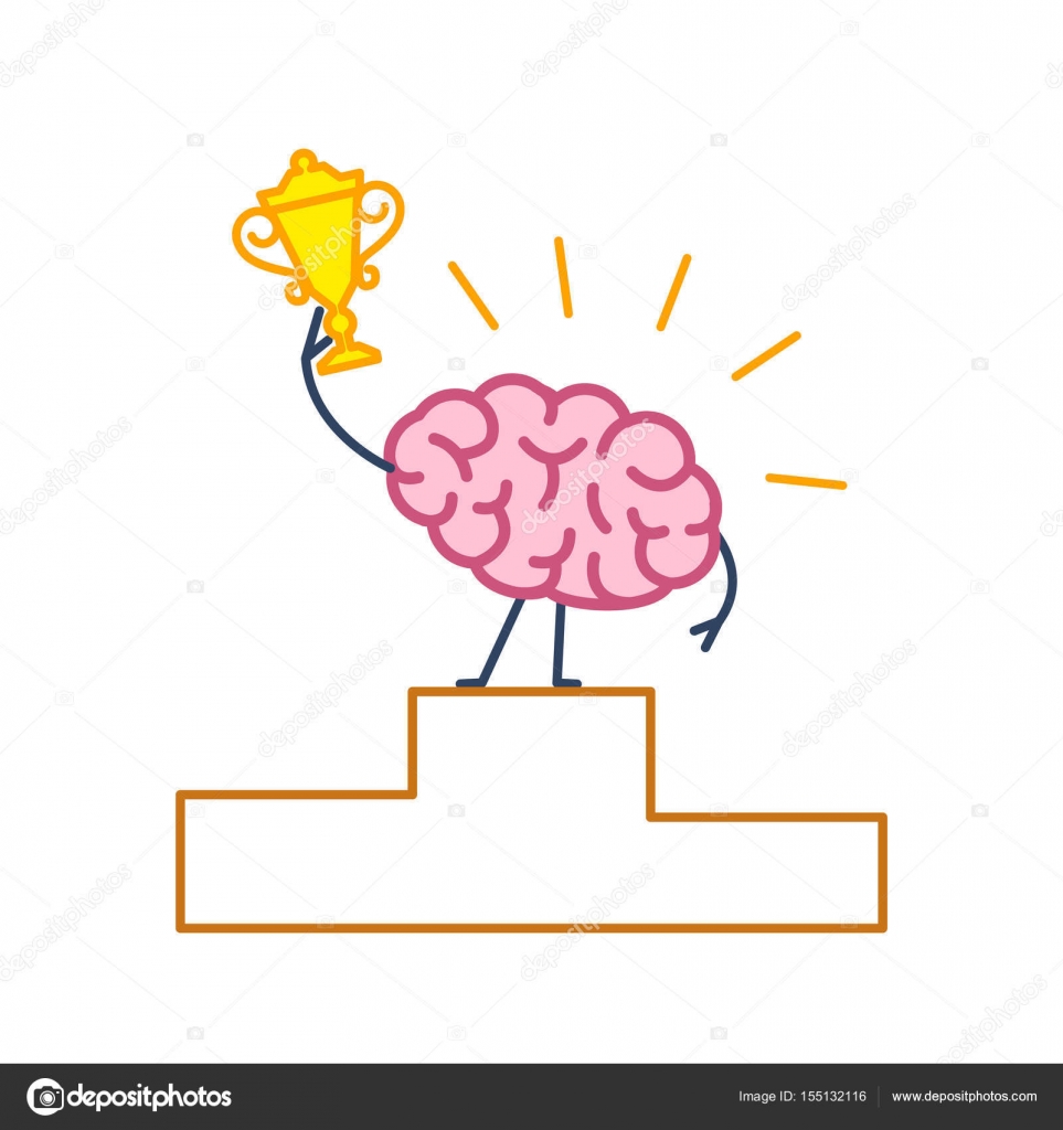 Best brain champion Stock Vector Image by ©HonzaHruby #155132116