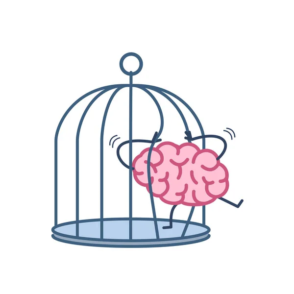 Captive and imprisoned mind Stock Vector Image by ©HonzaHruby #155133282