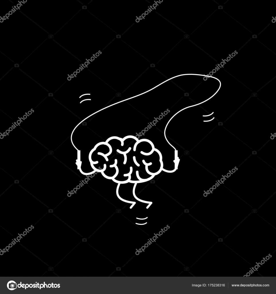 Brain jumping over skipping rope Stock Vector Image by ©HonzaHruby ...