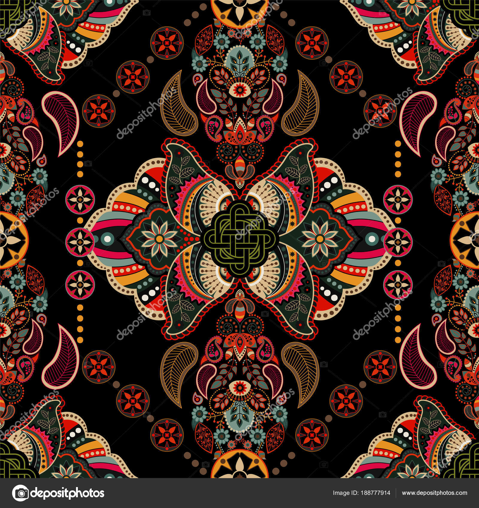 Indian Floral Motifs