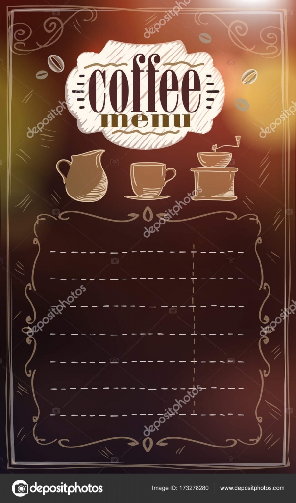 Coffee menu list design Stock Vector Image by ©slena #173278280