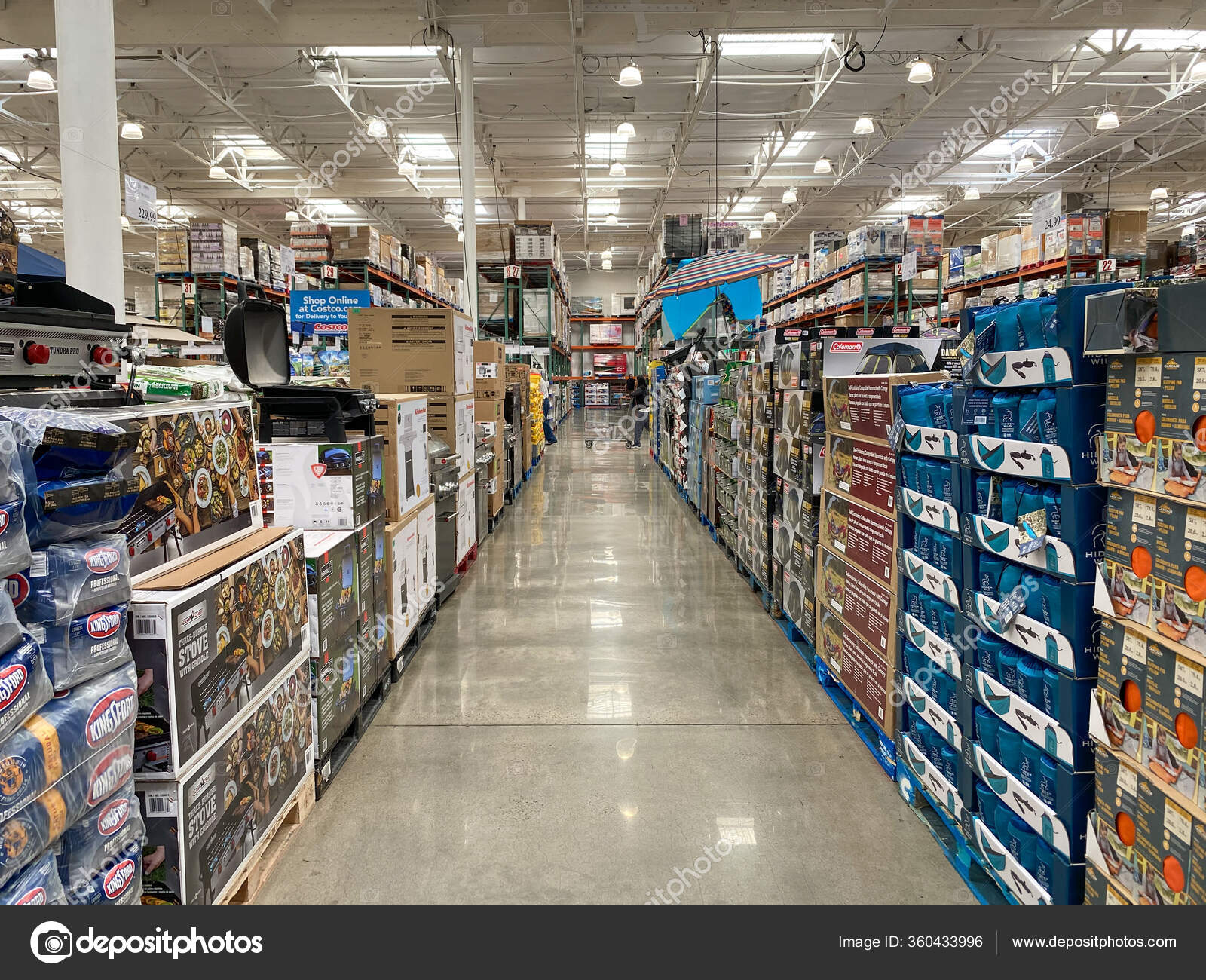 Costco Store Interior